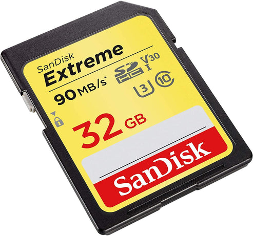 Sandisk Extreme SDHC UHS-I Card Class 10 32GB Macro SD for Camera 90 M – Electrica Computers